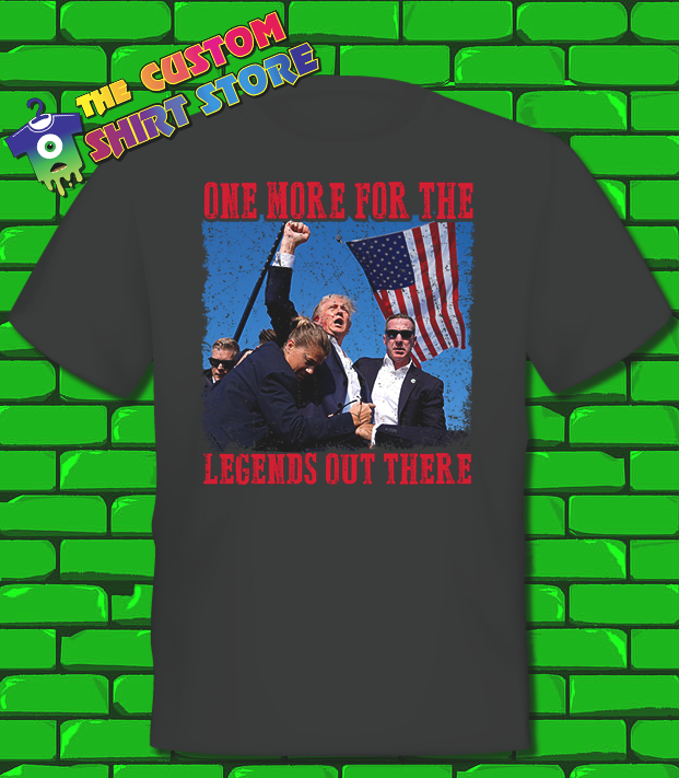 Donald Trump One More For Legends Out There USA, READY DESIGN, Men ...